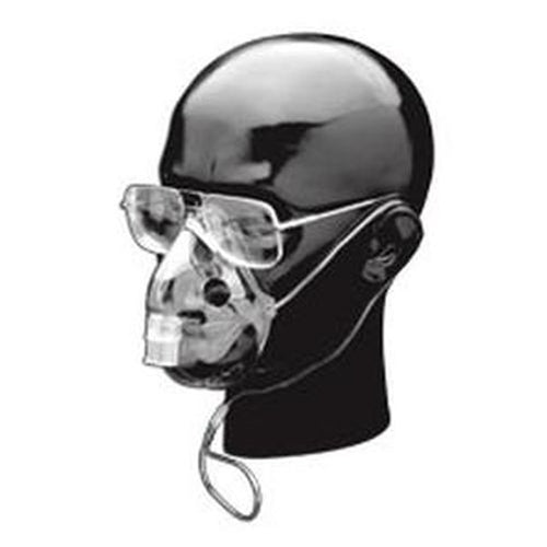 Salter Labs Elongated Aerosol Therapy Mask Clear, Over-the-ear Style ...