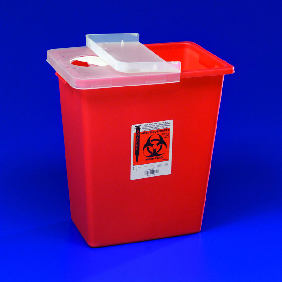 SharpSafety Large Volume Sharps Container - Covidien