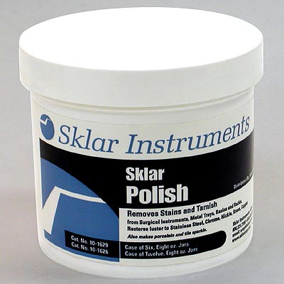 Sklar Instrument Polish 8oz. Jars - 10-1626 - Case of 12 - Surgical ...