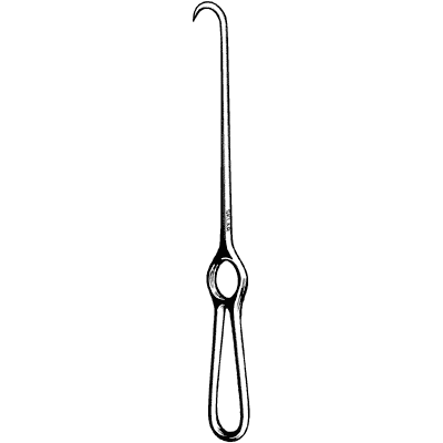 Volkman Bone Hook 8" - 60-5820 - Each - Surgical Instruments - Retractors