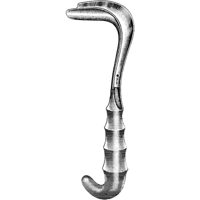 Sims-Kelly Retractor With Sklar Grip Handle Small 2 1/4" x 1" Blade ...